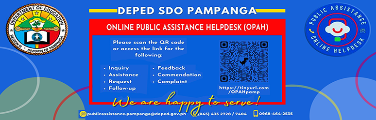 DepEd SDO Pampanga | One DepEd. One Pampanga